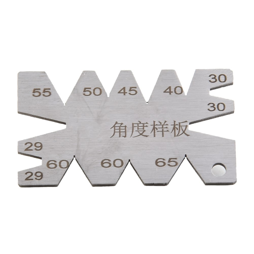 1Pc Stainless Iron Angle Gauge Thread Cutting Gauge Tool Setting ...