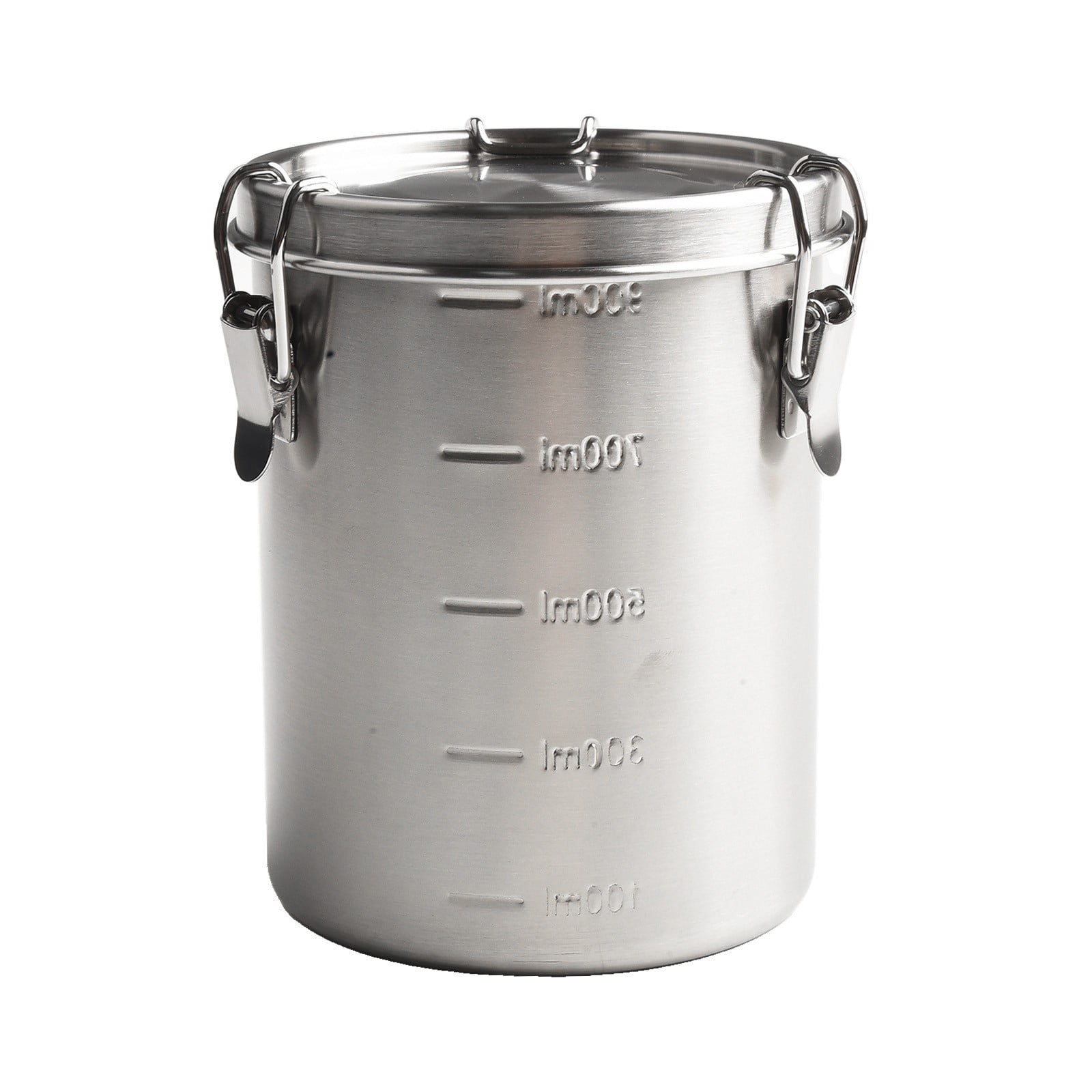 1Pc Storage Bucket 520/1000/1600/2500Ml Stainless Steel Tanks Airtight ...