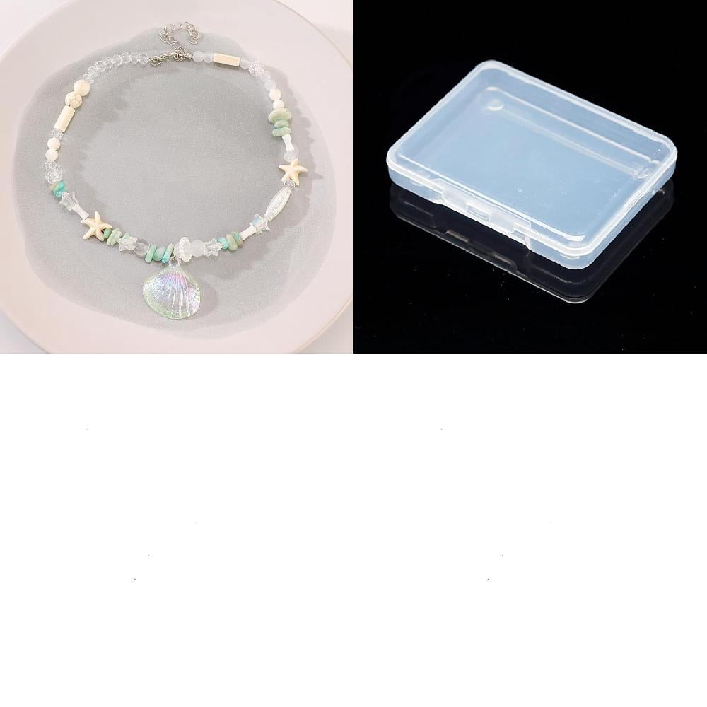 1Pc Summer Ocean Resin Shell Charm Bracelets Mixed Color 7-7/8 inch ...