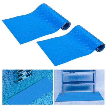 VinylWorks 5'x5' Above Ground Pool Deck Kit, Resin Made, Taupe, Easy ...