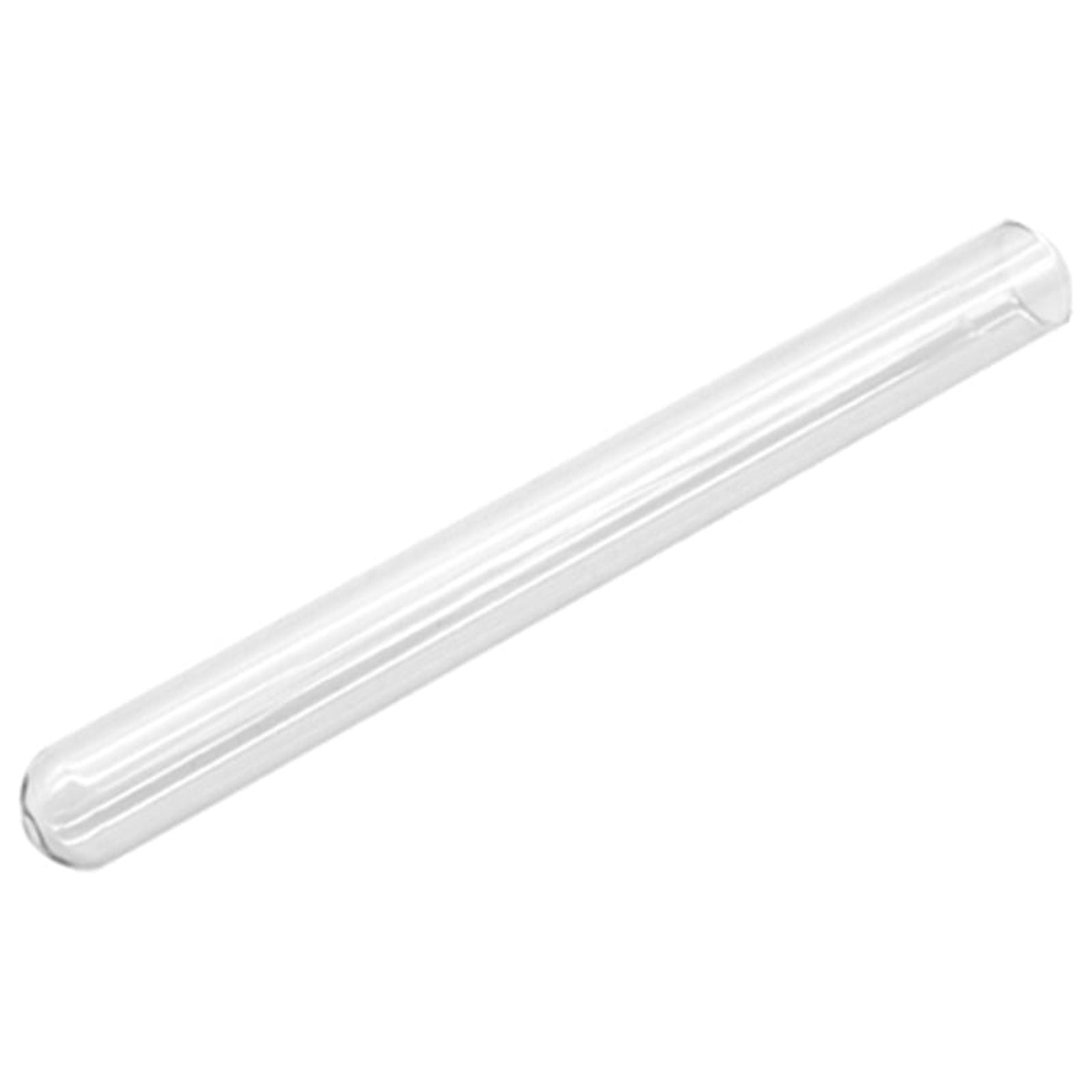 1Pc Test Tube, Round Bottom Baking Mouth Glass Test Tube Vial ...