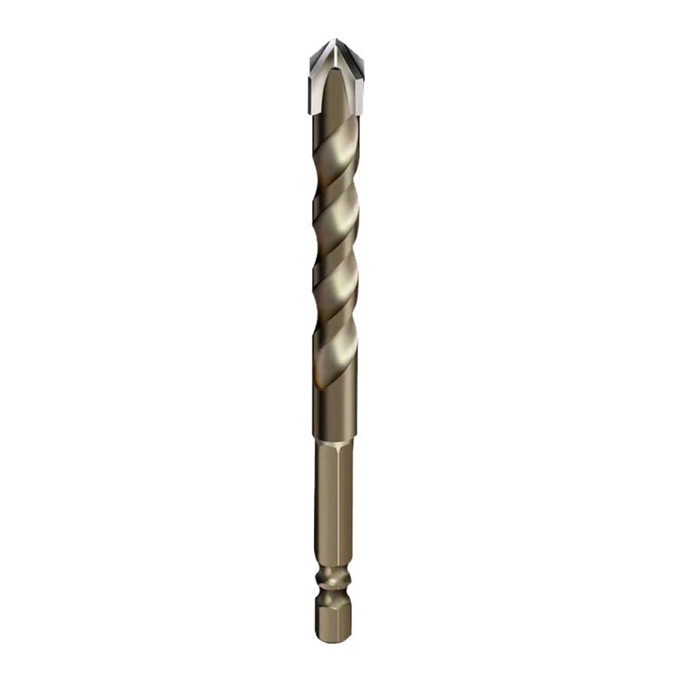 1Pc Tile Drill Bit Hex Shank Cross Overlord Drill Bit Glass Concrete ...