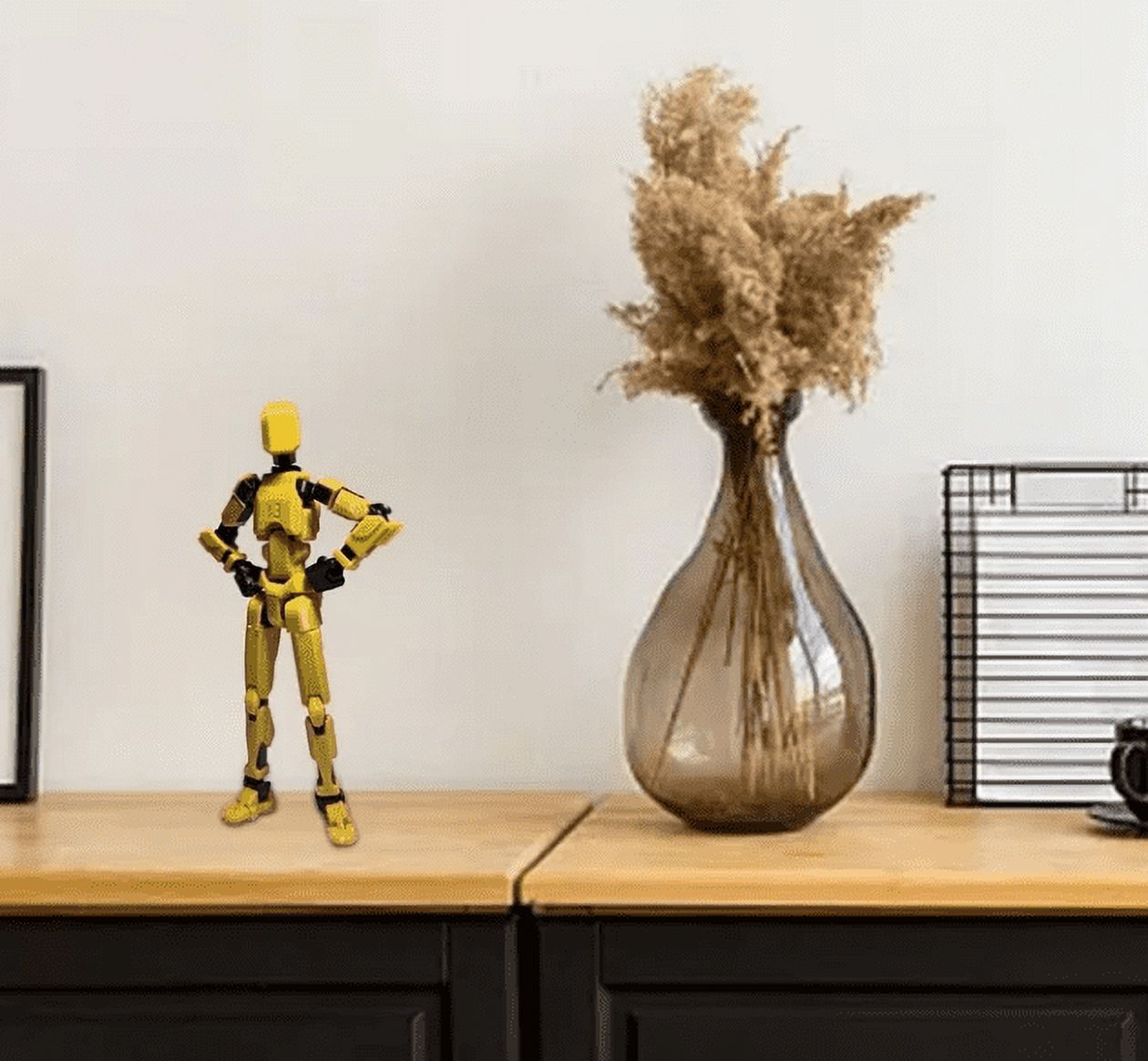 1Pc Titan 13 Action Figure, T13 Action Figure Robot, Stikbot Toys with ...