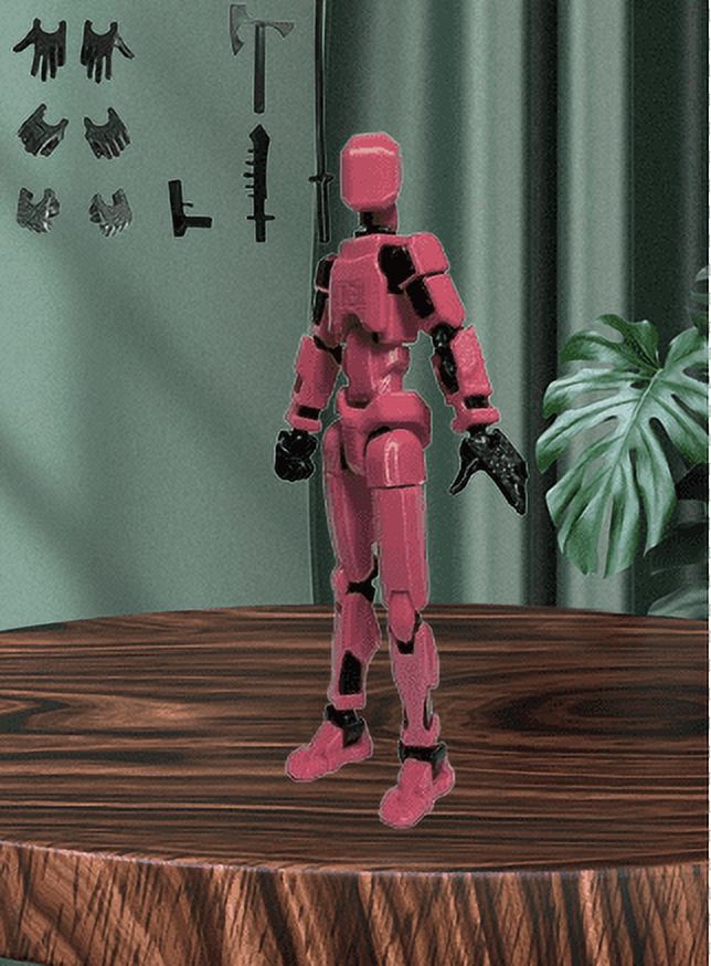 1Pc Titan 13 Action Figure, T13 Action Figure Robot, Stikbot Toys with ...