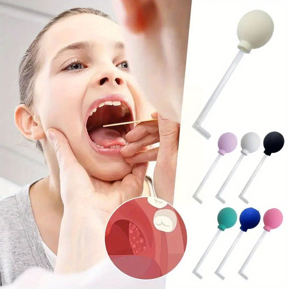 1Pc Tonsil Stone Remover Vacuum Kit With PVC Suction Ball, Cleaning ...
