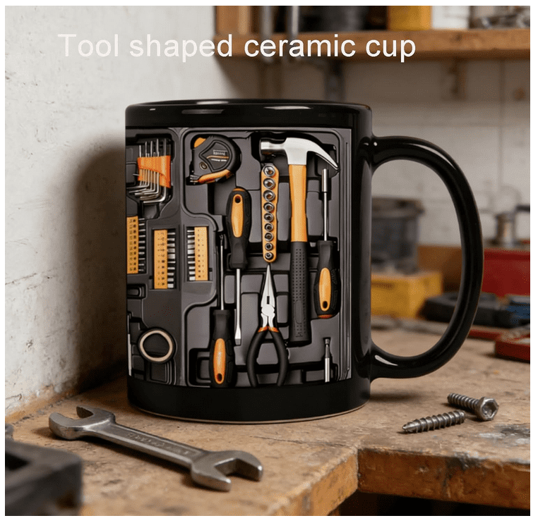 1Pc Toolbox Coffee Mug, The Ultimate Mechanic's Toolbox Mug, 11OZ ...
