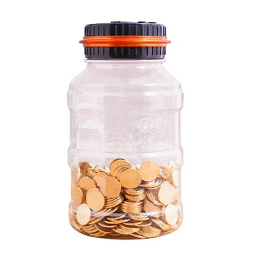 Crossroads Clear Plastic Money Jar - Walmart.com