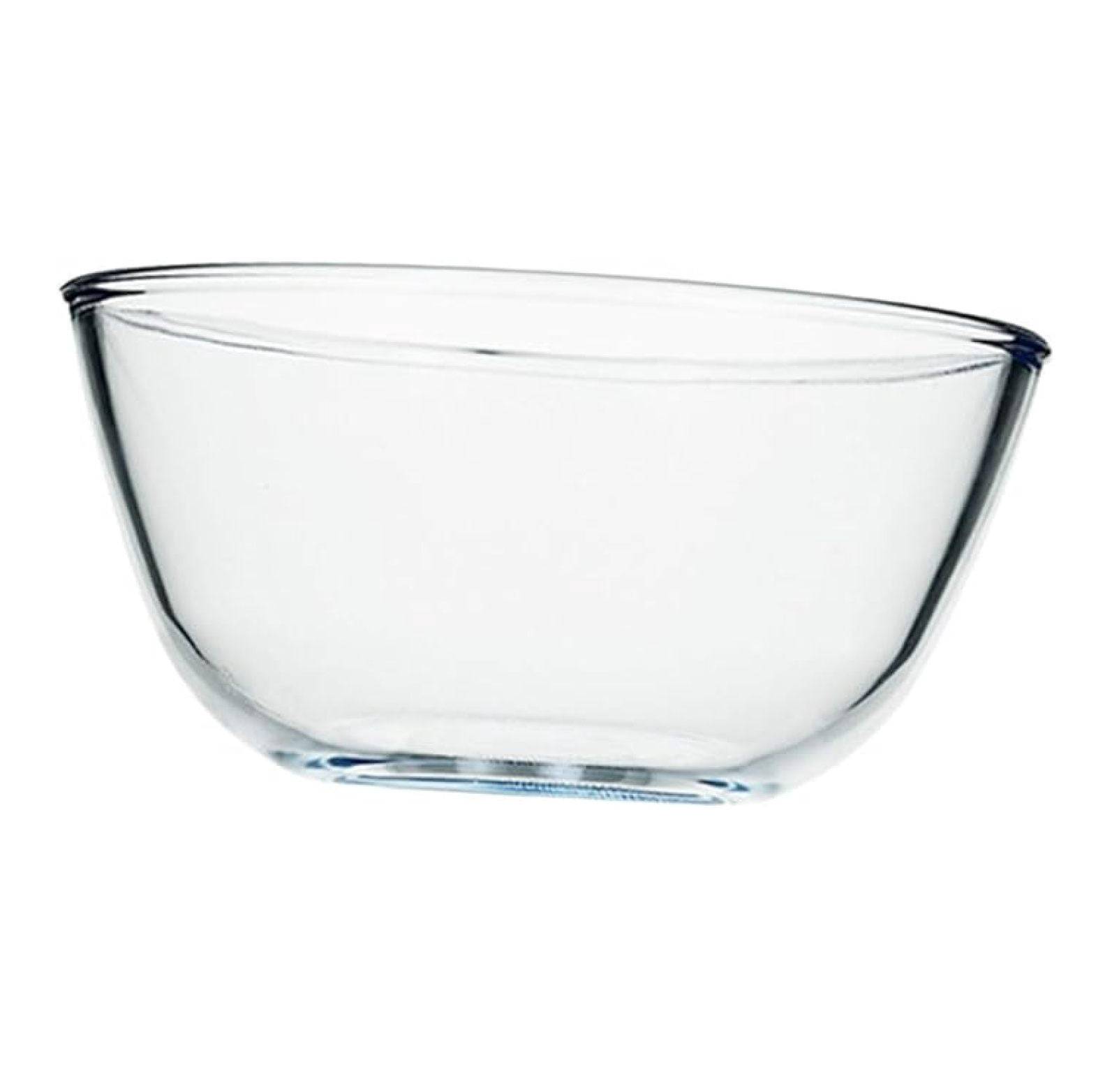 1Pc Transparent Glass Salad Bowl Versatile Food Serving Bowl for Fruits ...
