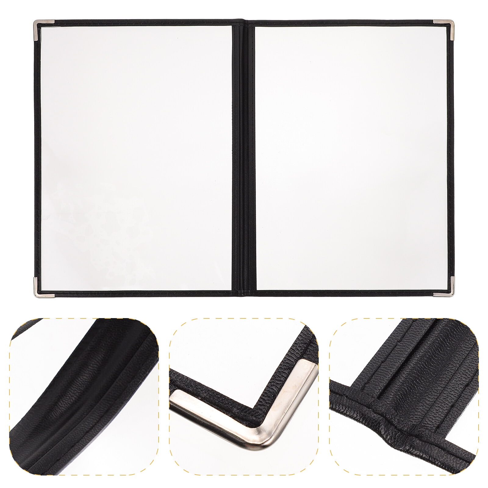 Raindrops 1Pc Clear Menu Cover PVC Binder Looseleaf Folder - Walmart.com