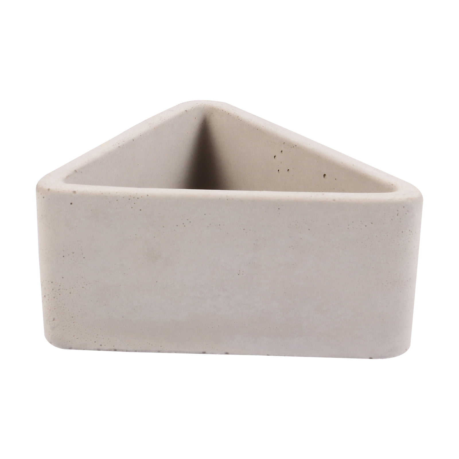 1Pc Triangular Cement Flowerpot Practical Cement Succulents Pot Plant ...