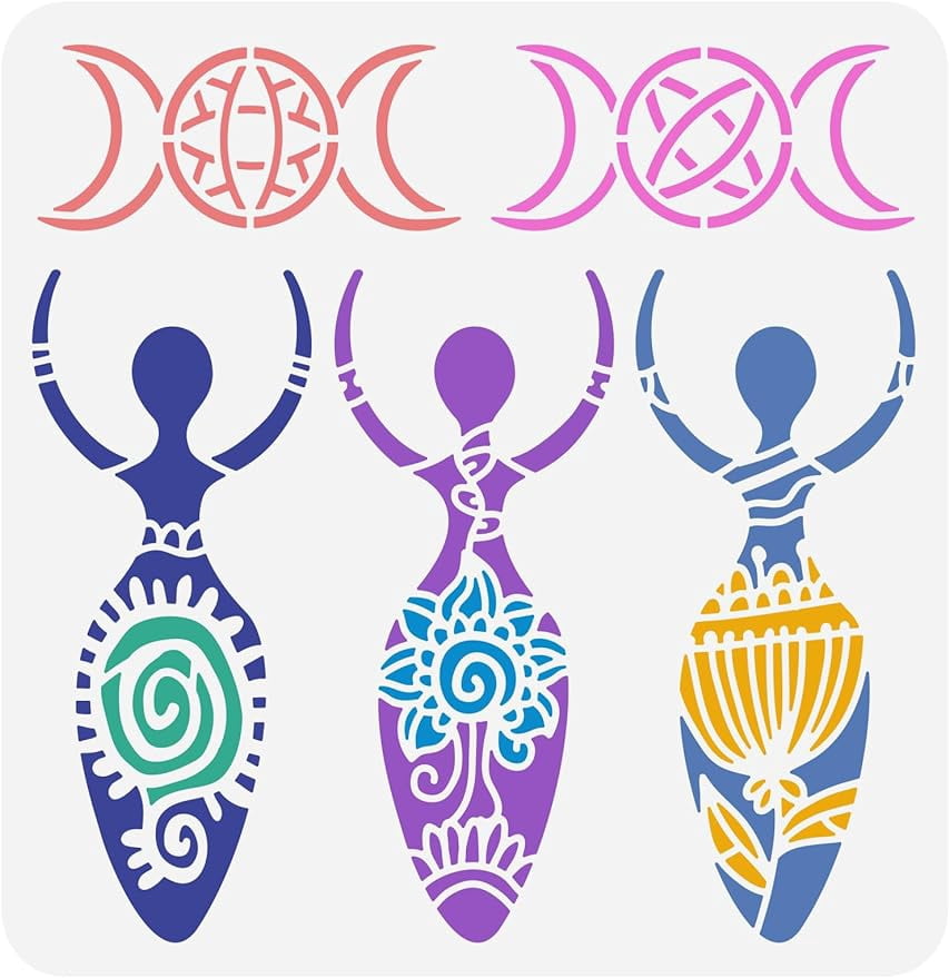 1Pc Trinity Painting Stencil Drawing Template on Wood Canvas Fabric 11 ...