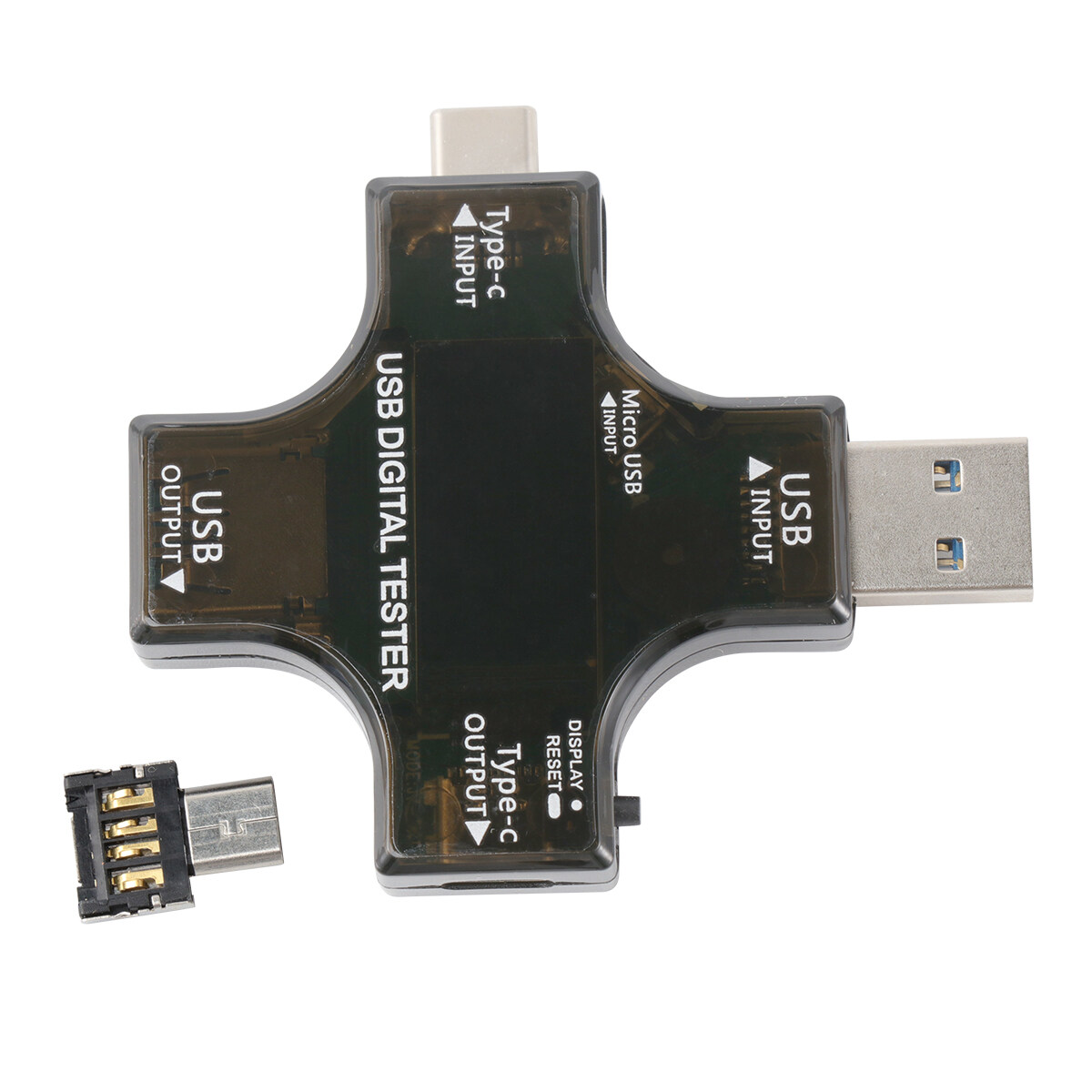 1Pc Type-c USB Power Meter Testers USB Tester Color Screen IPS Digital ...