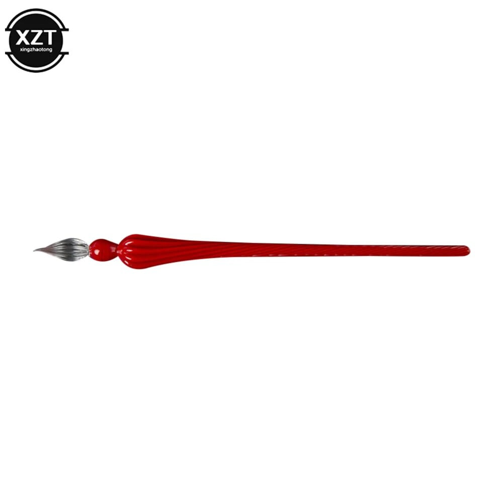 1Pc Vintage Glass Dip Dipping Pen Handmade Glass Dip Pen Filling Ink ...