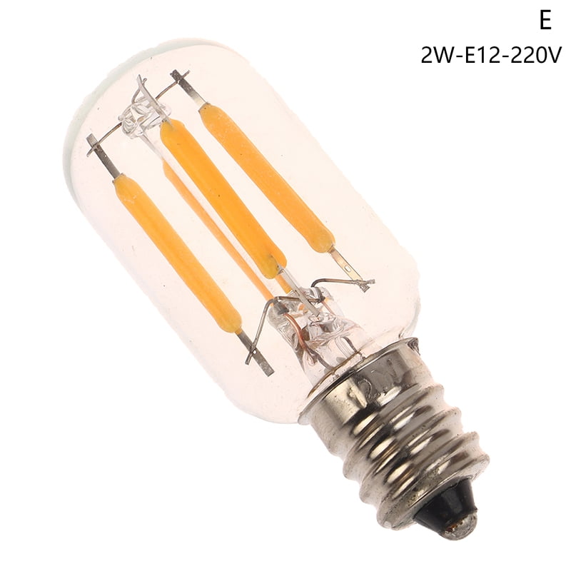 1Pc Vintage LED Light Bulb T20 1W 2W Warm White 2200K E12 E14 110V 220V Dimmable Light Bulb ...