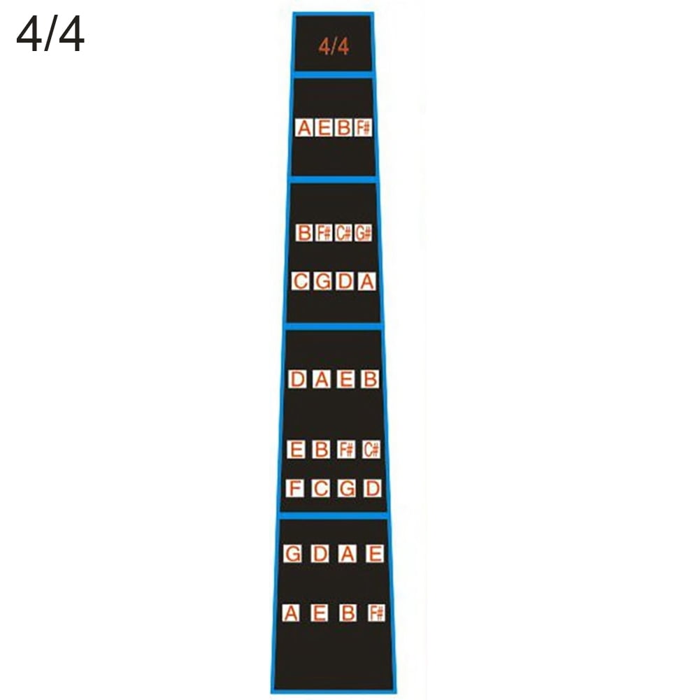 1Pc Violin Scale Stickers, Beginner Practice 4/4 3/4 Violin Fingerboard ...