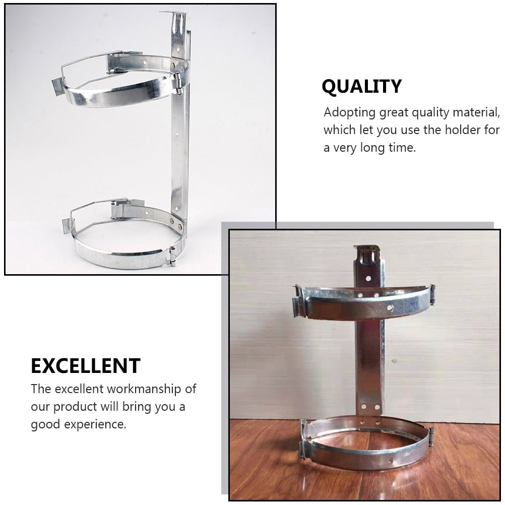 1Pc Wall Mounted Fire Extinguisher Hanger Iron Fire Extinguisher Rack ...