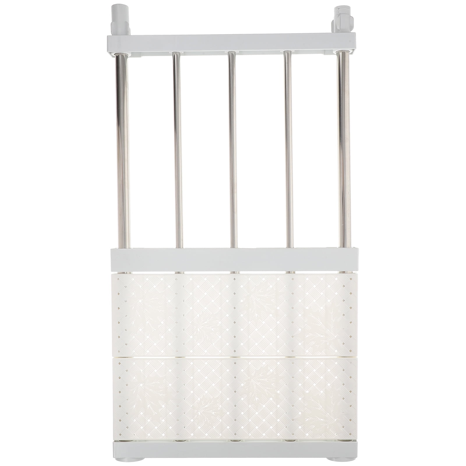 1Pc Wardrobe Partition Shelf Retractable Wall Bracket Bathroom Storage ...