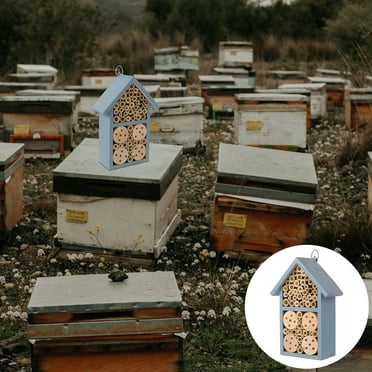 Nature's Way Better Gardens 12 in. H X 8 in. W X 3.5 in. L Wood Insect ...