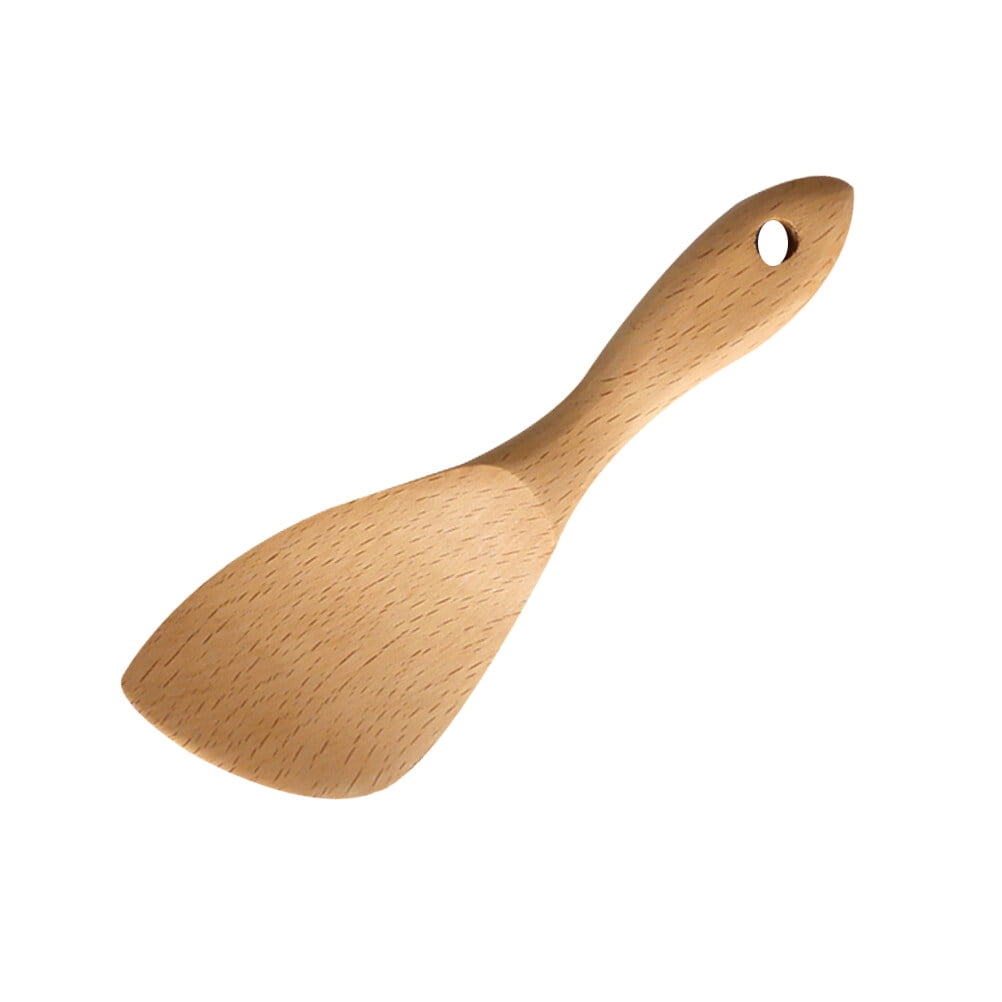 1Pc Wooden Rice Shovel Non-stick Pan Spade Houshold Kitchen Utensil ...
