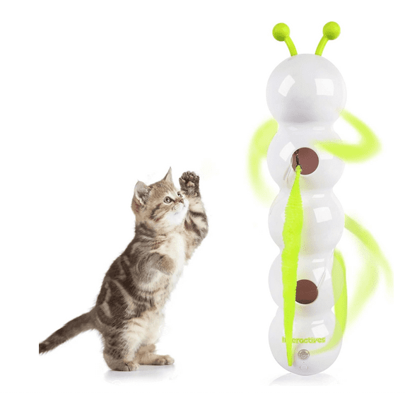1Pc Worm Cat Toy, Worm Cat Toy, Smart Motion cat Toy with Worm Design ...