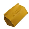 1Pc Yellow Tissue Box Storage Case Wide Capacity Paper Towel Container ...