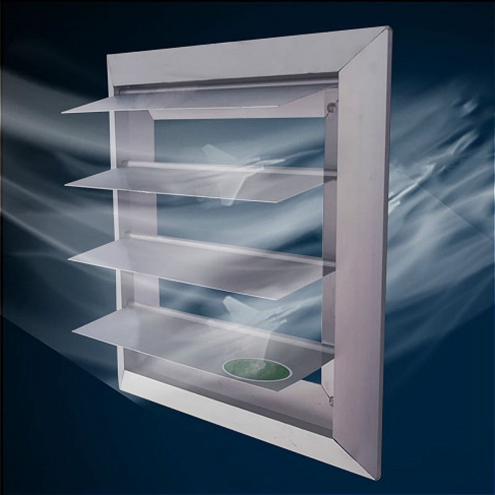 1Pc x Aluminum alloy Gravity Louvers Gravity Shutters for 10/12/14/16 ...