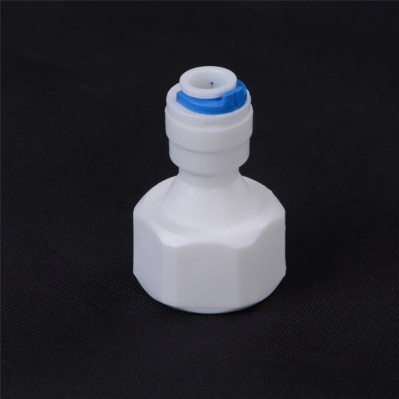 1Pcs 1/4" Push Fit - 1/2" Female Thread PE Pipe Fitting Hose Quick ...
