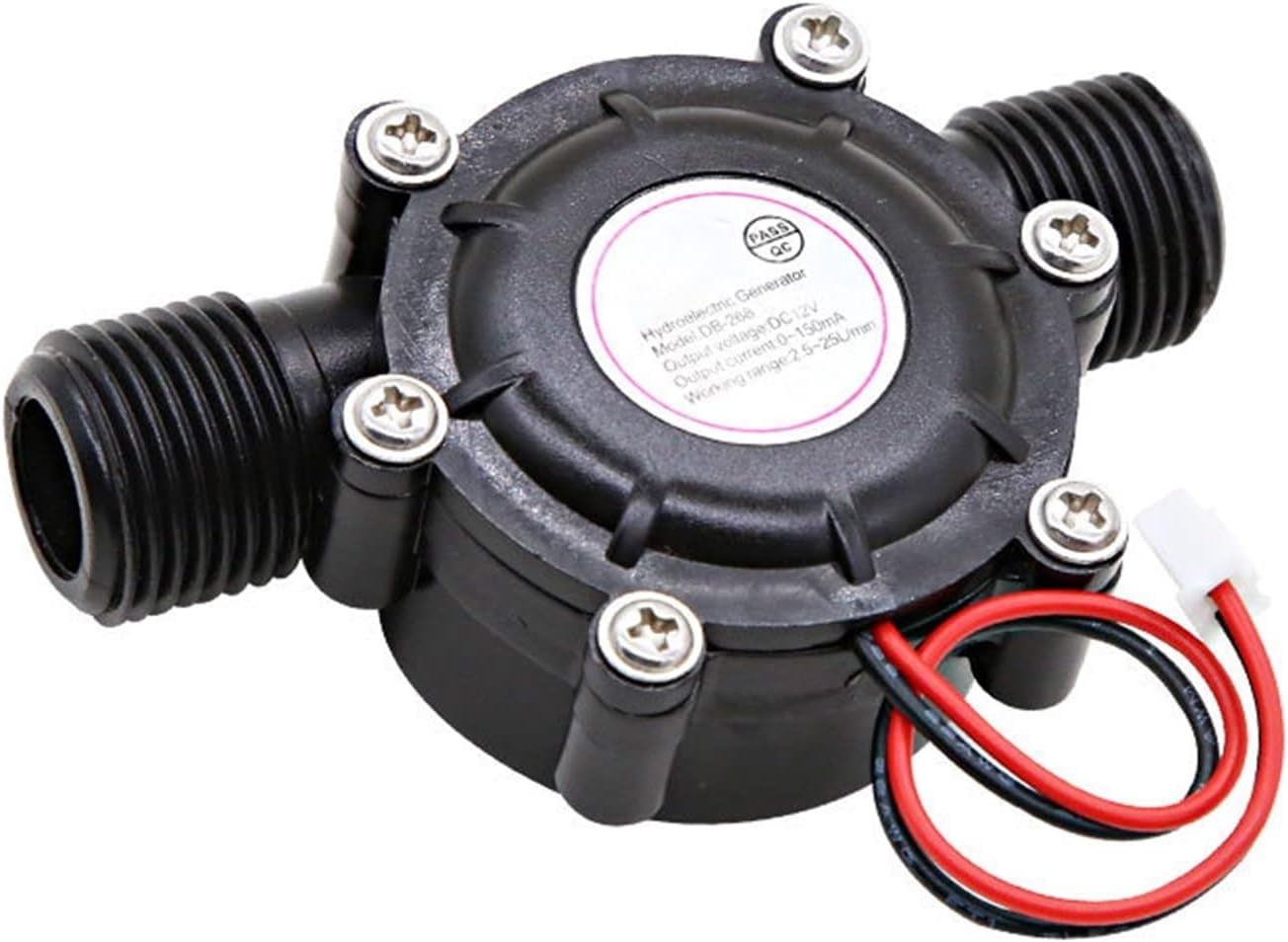 1Pcs 12V/5VDC Micro Hydro Generator Water Flow Generator Turbine ...