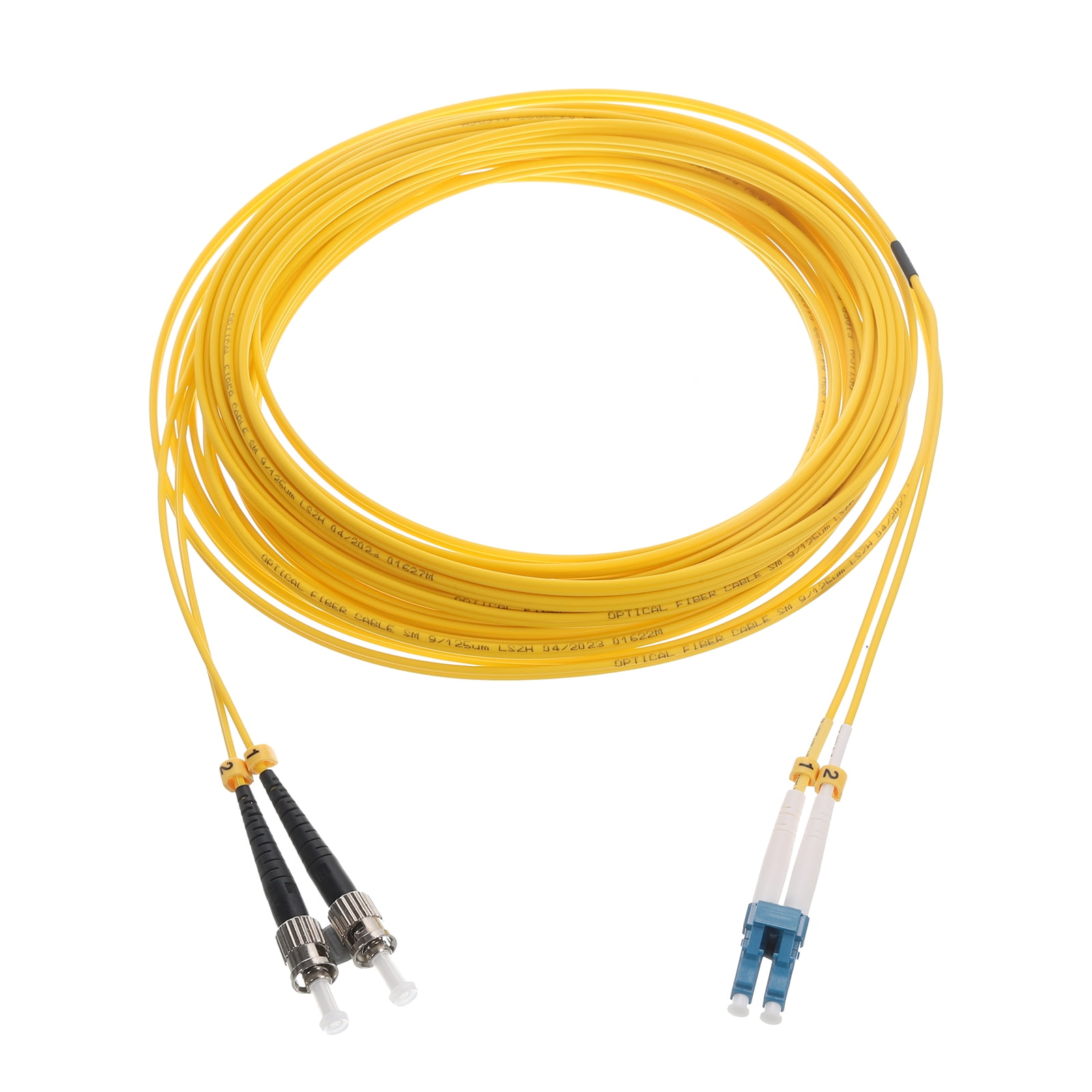1Pcs 16.4Ft Single Mode Duplex Fiber Optic Patch Cable LSZH Fiber ...