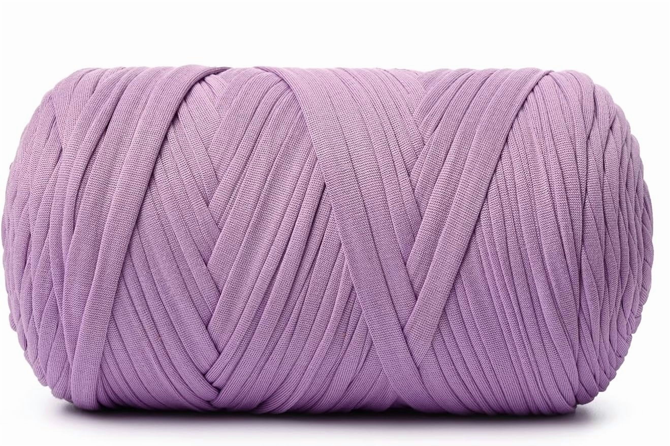 1Pcs 200g /196ft Elastic Fabric T Shirt Yarn for Crocheting，Beginner ...