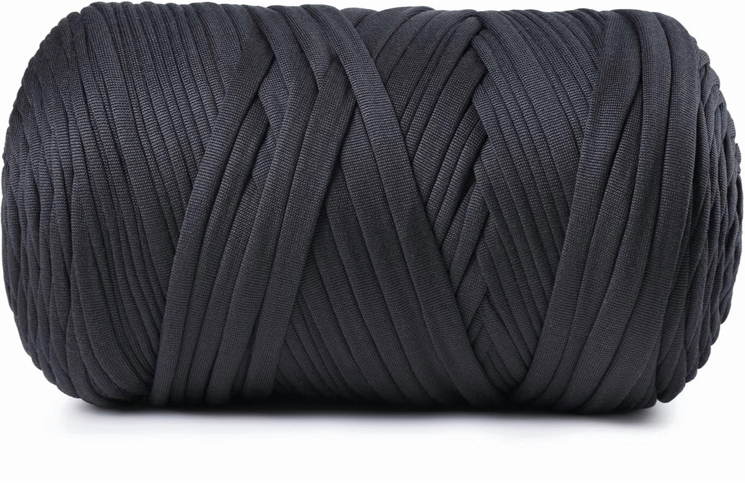 1Pcs 200g /196ft Elastic Fabric T Shirt Yarn for Crocheting，Beginner ...