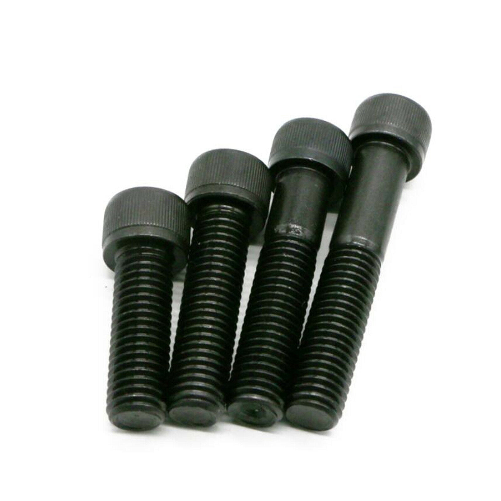 1Pcs-20Pcs DIN912 M6 Black Hex Hexagon Socket Cap Head Screws Full/Half ...
