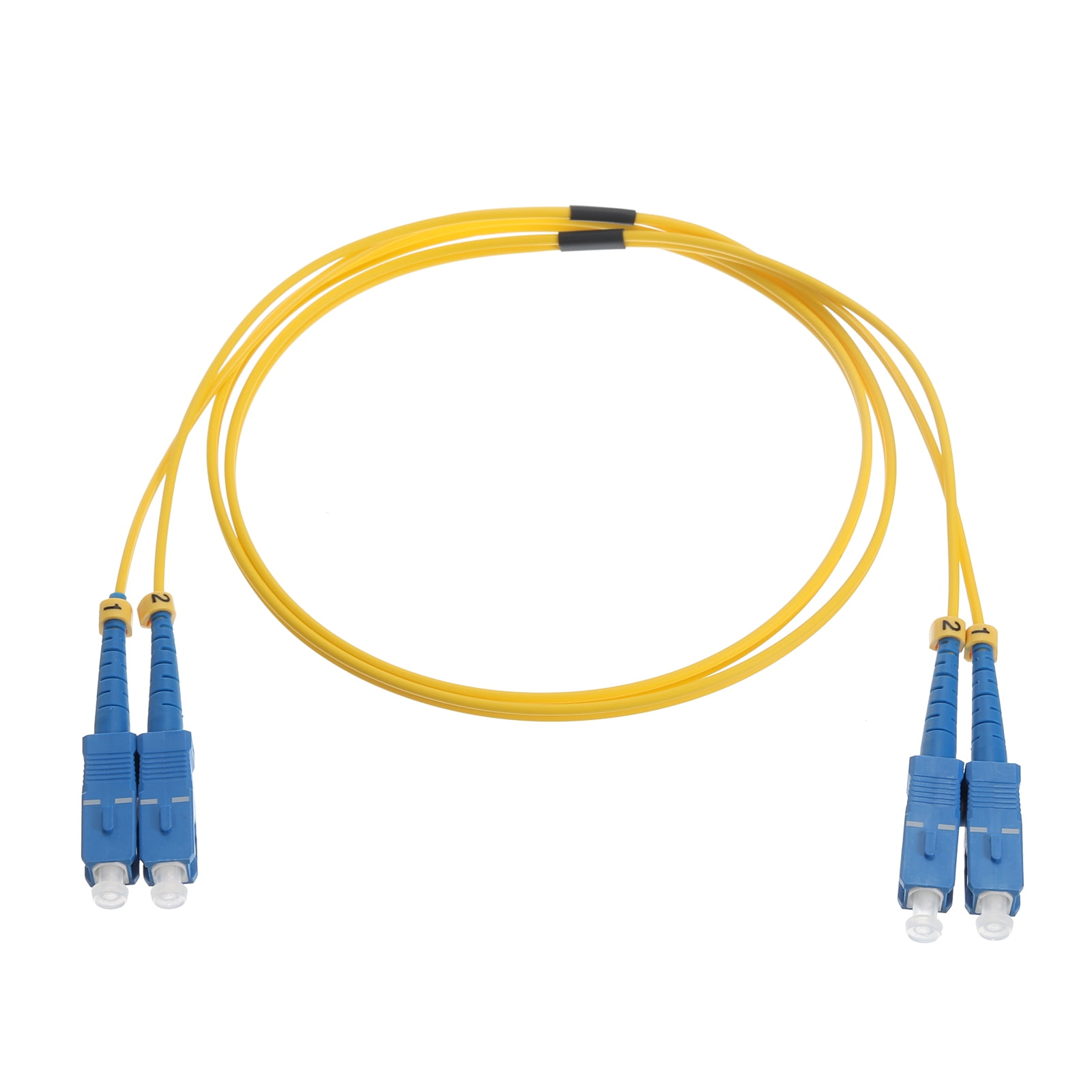 1Pcs 3.3Ft Single Mode Duplex Fiber Optic Patch Cable LSZH Fiber Jumper ...