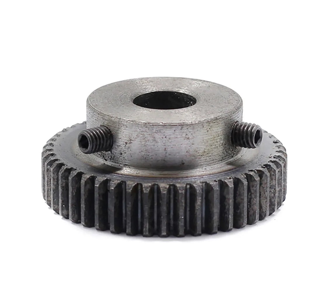 1Pcs 31T-80T Module 1 Spur Gear Motor Gear 1M 45# Steel CNC Mechanical ...