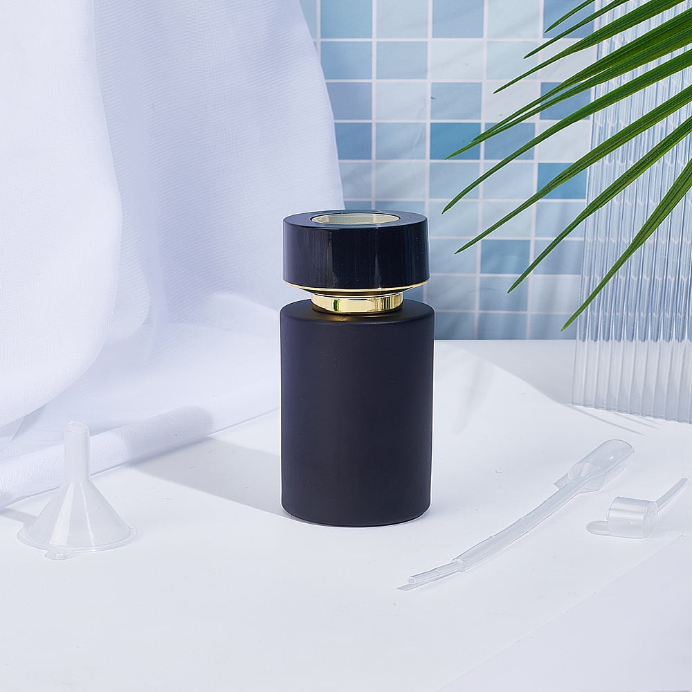 1Pcs 50ml Column Glass Spray Bottles Refillable Bottle Spray Container ...