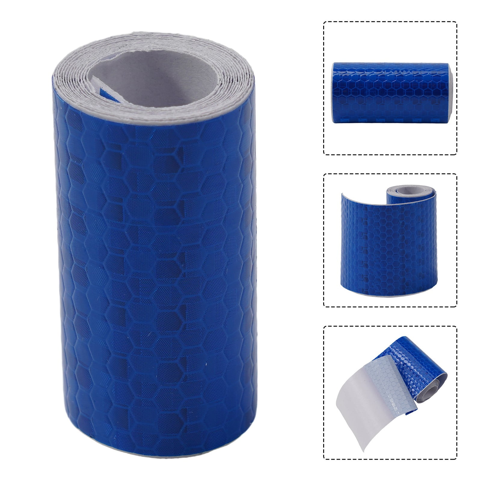 1Pcs 5cmx100cm Car Reflect Tape Safety Warn Car Decorate Stickers ...