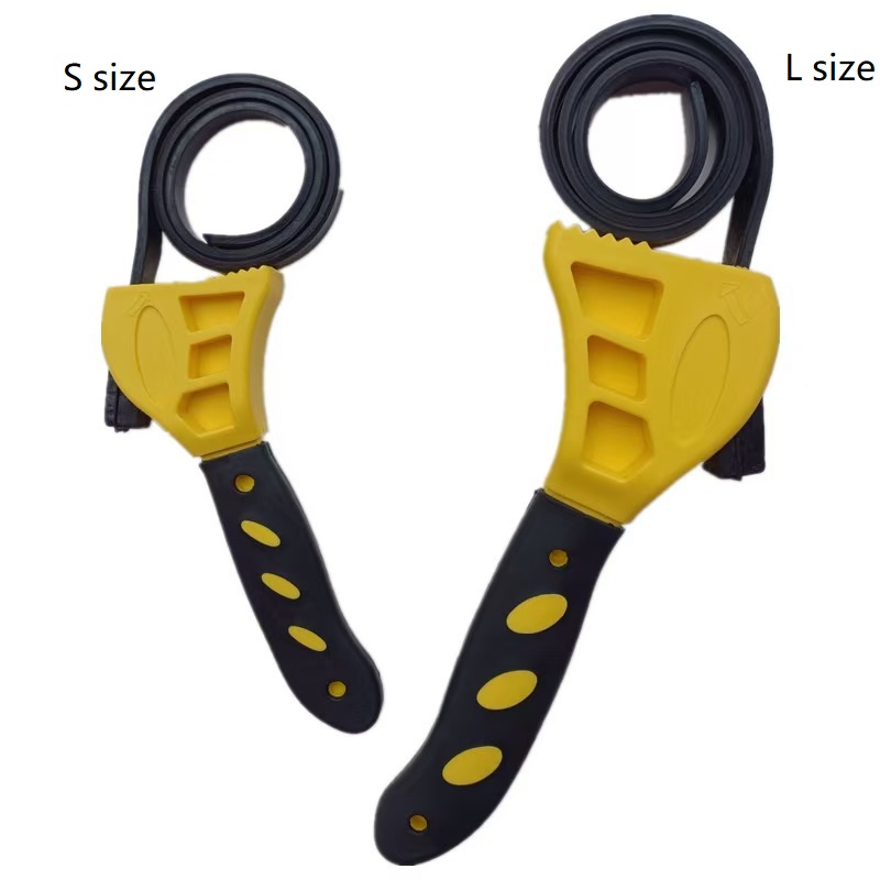 1Pcs 6inch Belt Wrench Oil Filter Puller Strap Spanner Chain Wrench ...