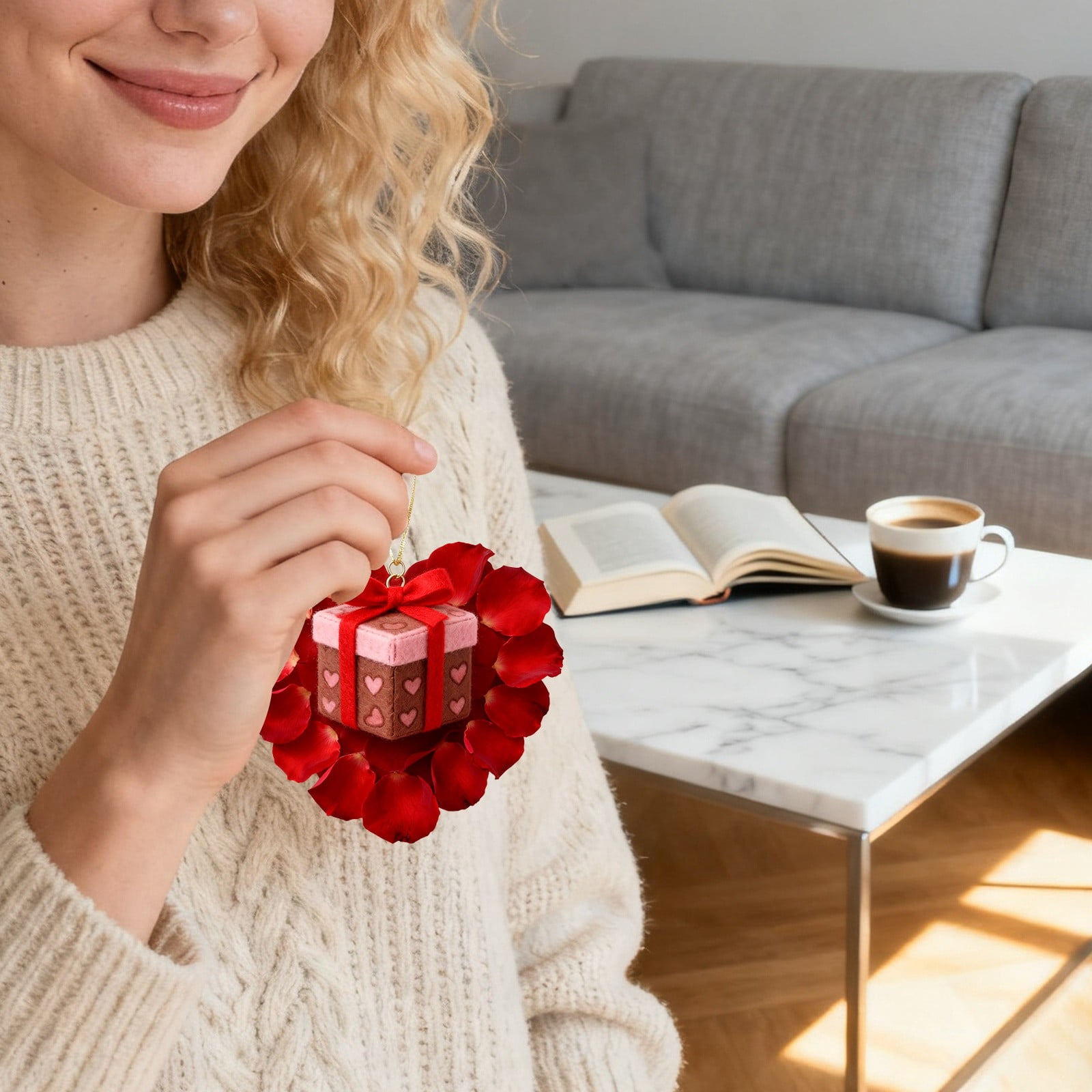 1Pcs 8CM Acrylic Heart Shaped Pendant Couple Cartoon Character ...