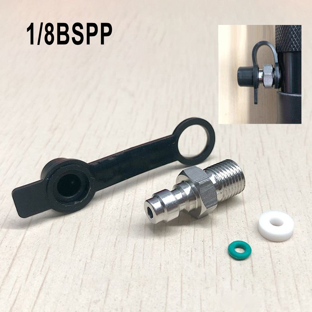 1PCS 8MM -Way Valve Filled Pacifier Stainless Steel Quick Connector ...