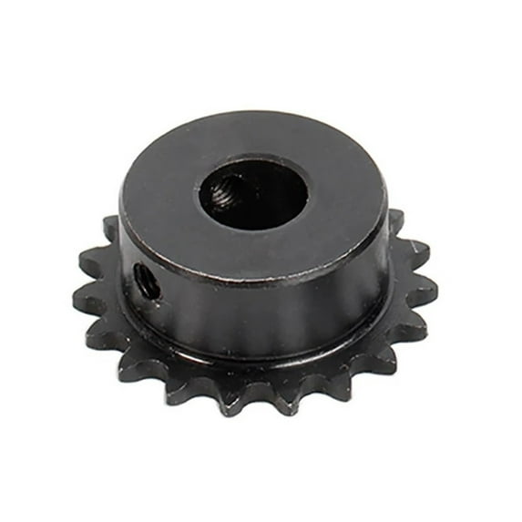 1Pcs 9-24 Tooth 04C Chain Gear 45# Steel 5mm-18mm Bore Industrial ...