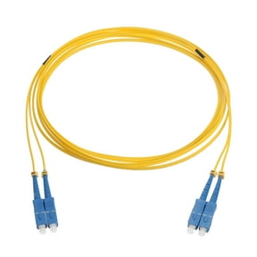 Uxcell 10 Meters 33Ft SC to SC 9/125 Single-mode Fiber Optic Cable ...