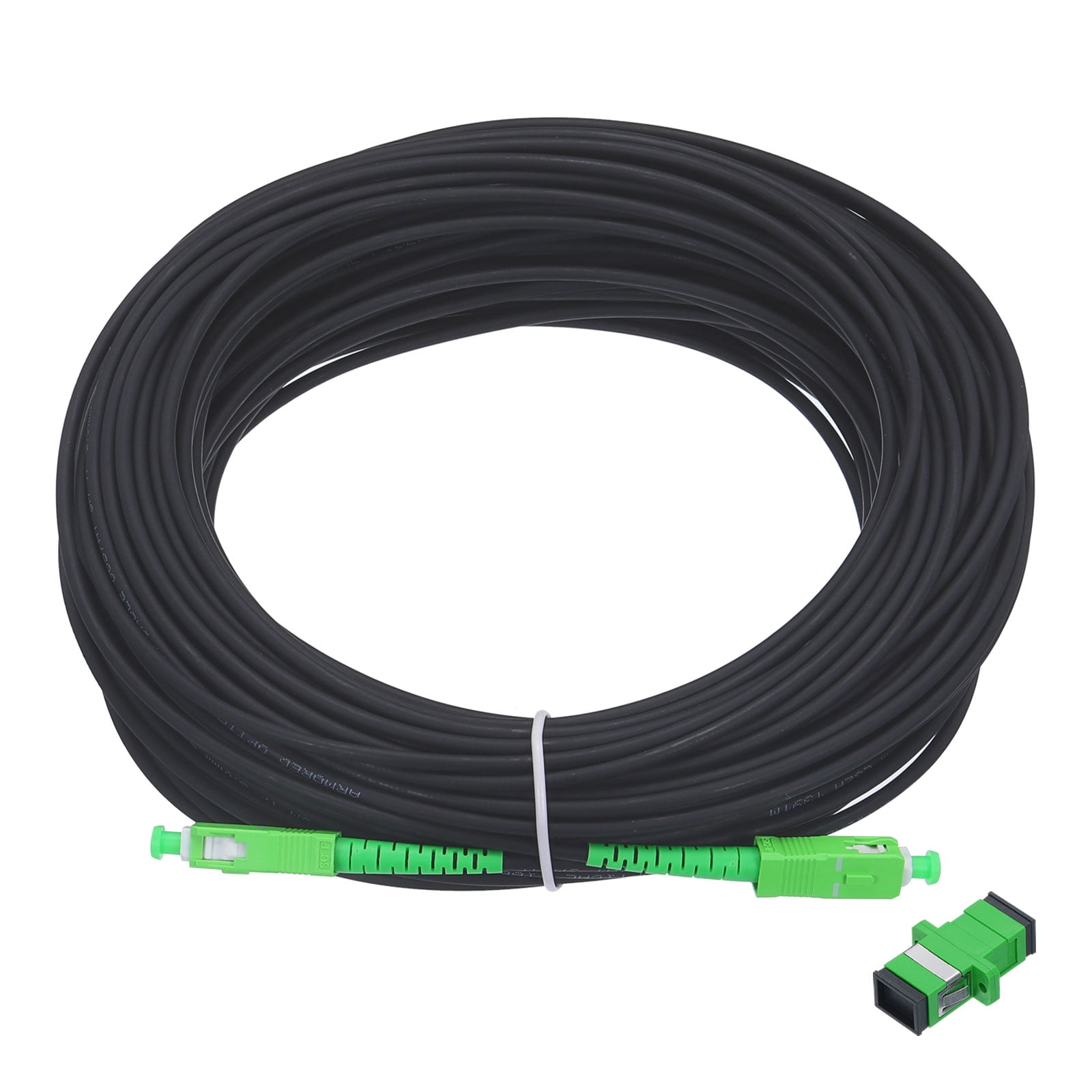 1Pcs 98.4Ft Single Mode Simplex OS2 Fiber Optic Cable LSZH SC/APC-SC ...