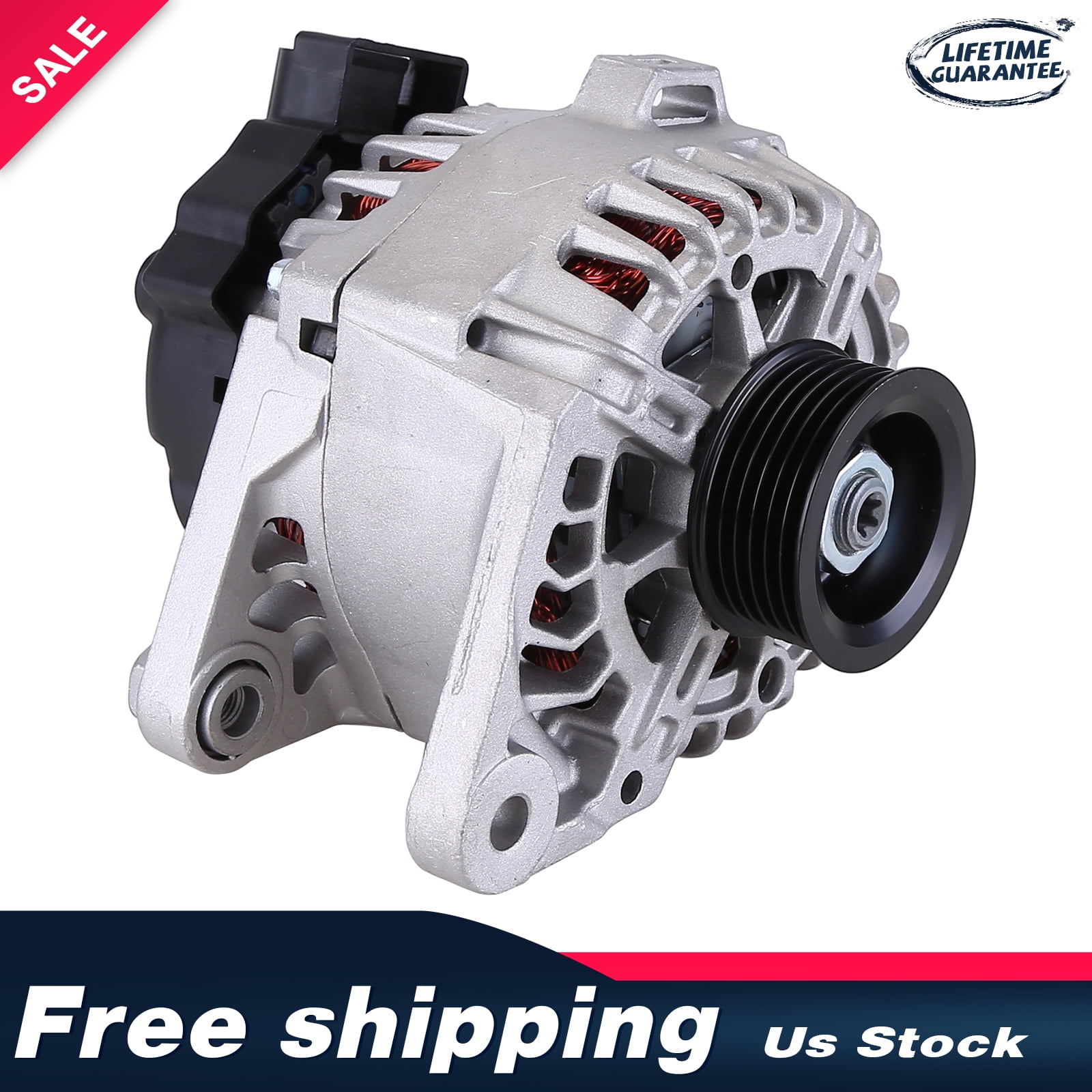 1Pcs Alternator for Hyundai Elantra 1.8 Soul 2.0 2011 2012 2013 37300 ...