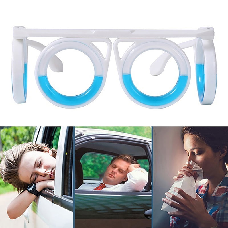 1Pcs Anti-Motion Sickness Liquid Glasses Portable Lensless Driving ...