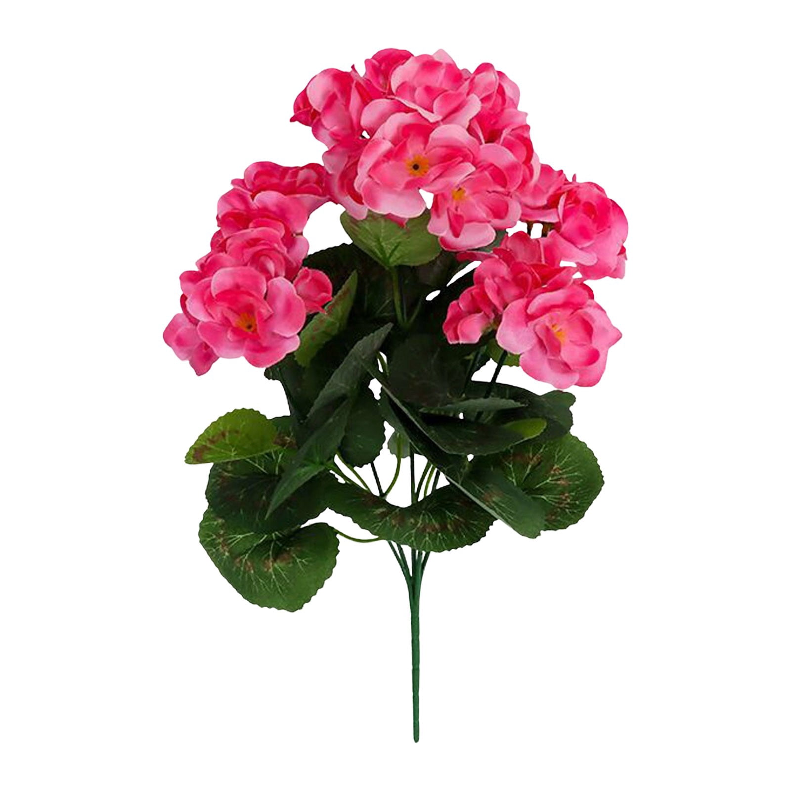 1Pcs Artificial Geranium Flowers for Outdoors Silk Flowers Outside UV ...