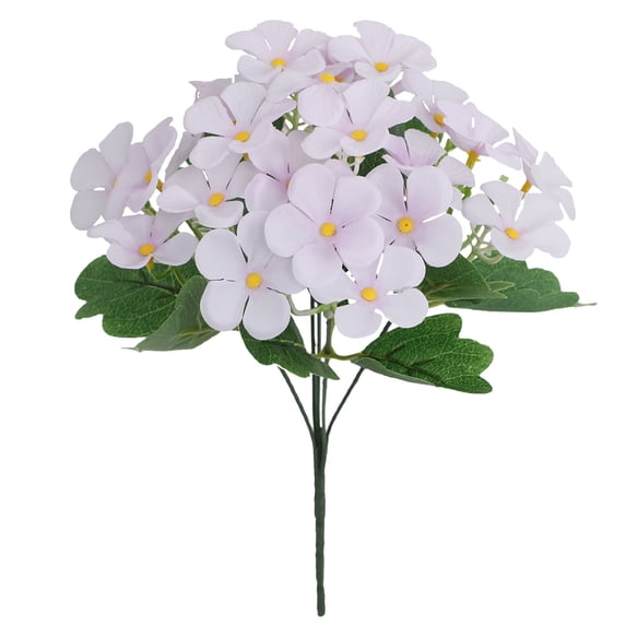 1Pcs Artificial Hydrangea Bouquet, Faux Floral Arrangement for Home ...