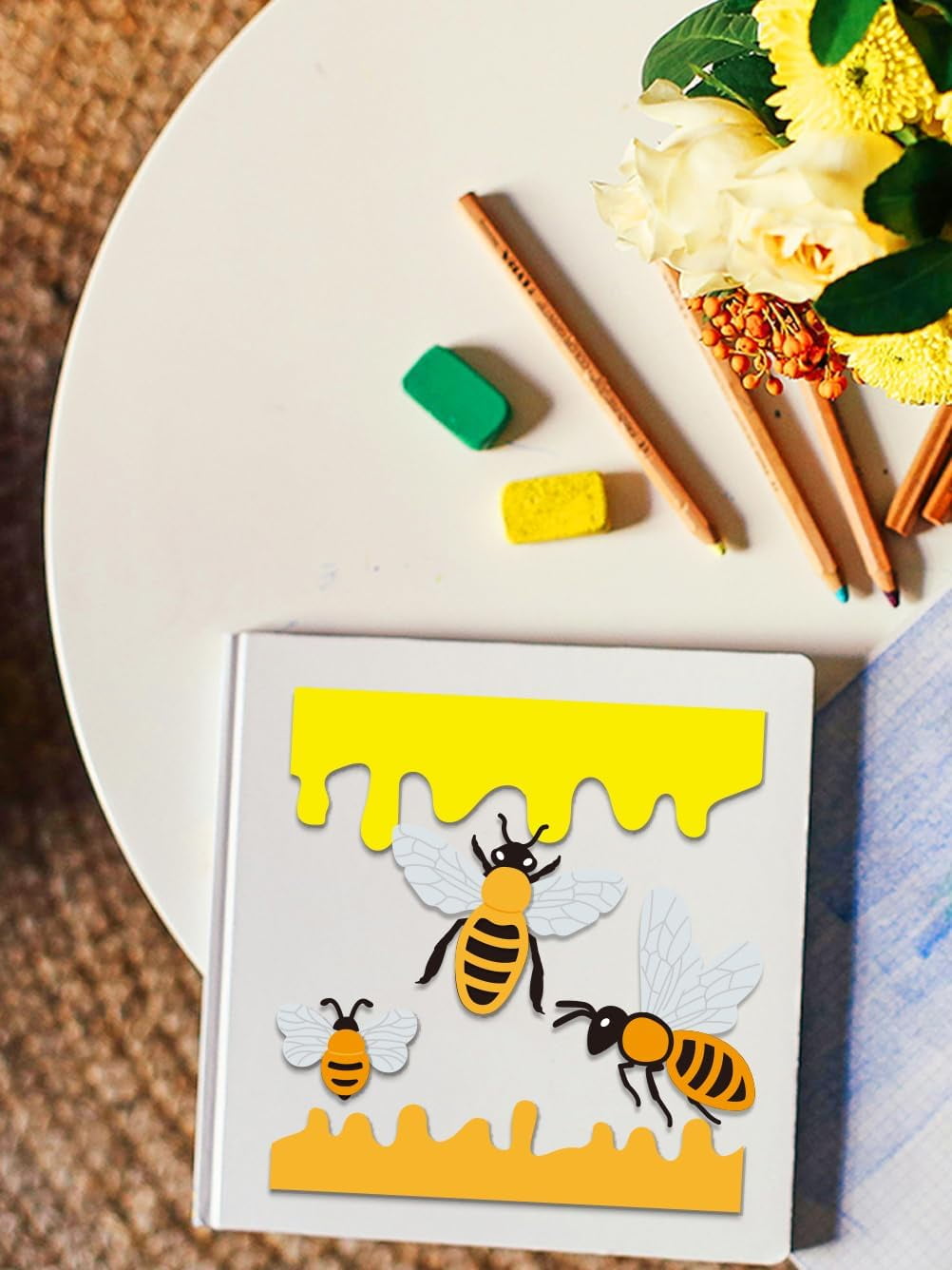 1Pcs Bee Theme Carbon Steel Cutting Dies Stencils Decorative Embossing ...