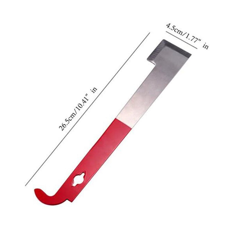 1Pcs Beekeeping Equipment Red 26.5cm Stainless Bee Hive Tool Frame ...