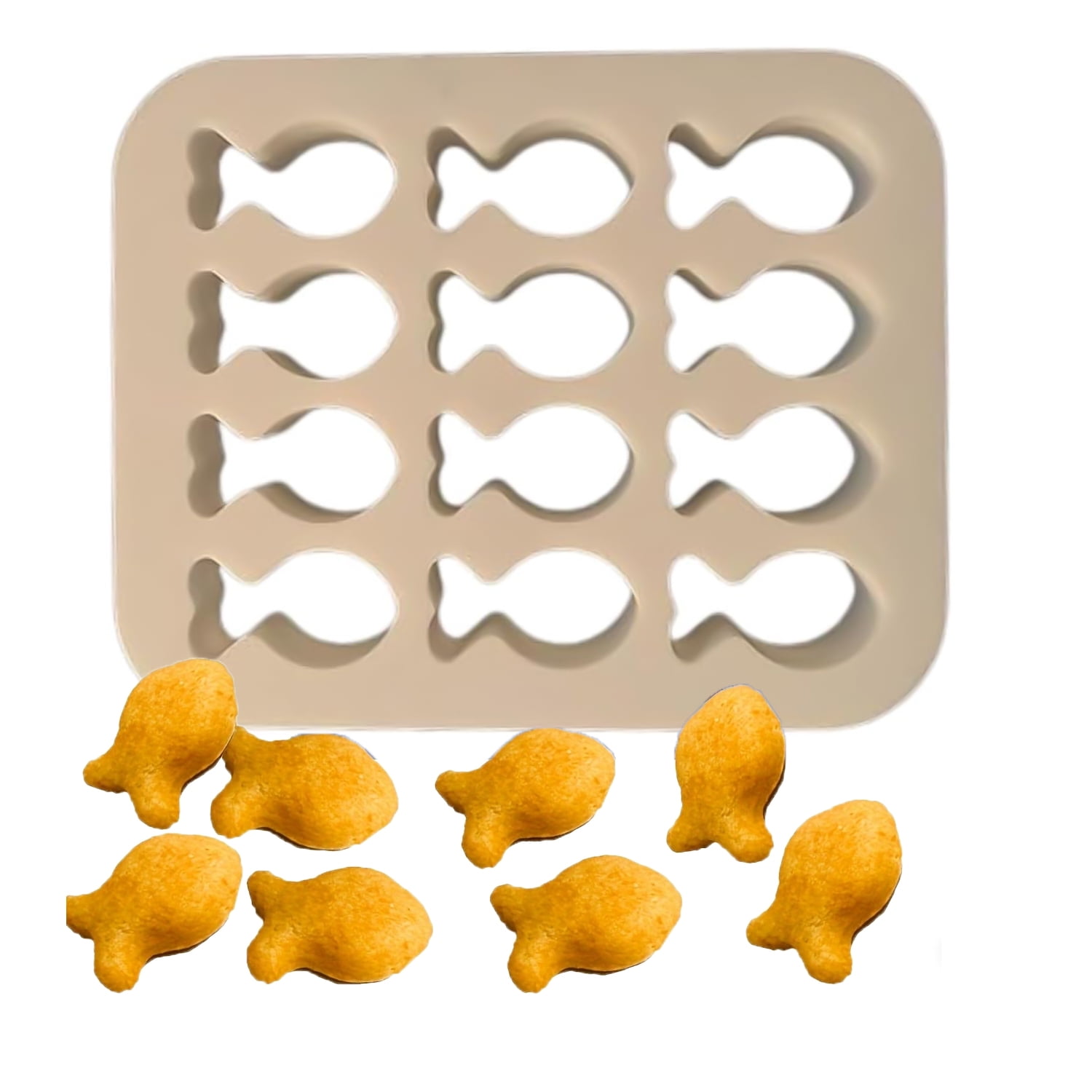 CENYEDA Goldfish Cracker Cutter - Perfect Fish Cookie Cutter & Goldfish ...