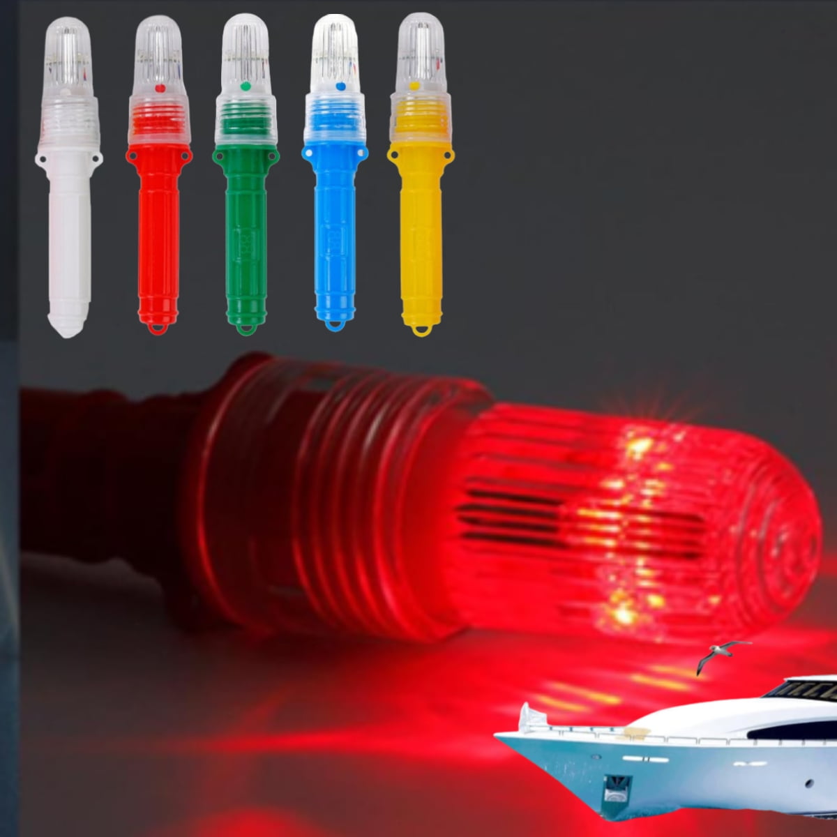 1Pcs Boat Flares, LED Boat Flares Coast Guard Approved Marine ...